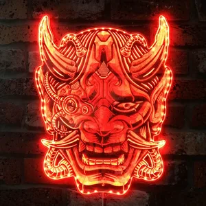 Cyberpunk 2077 Samurai RGB LED Sign | SafeSpecial - LED Neon Signs & Clocks